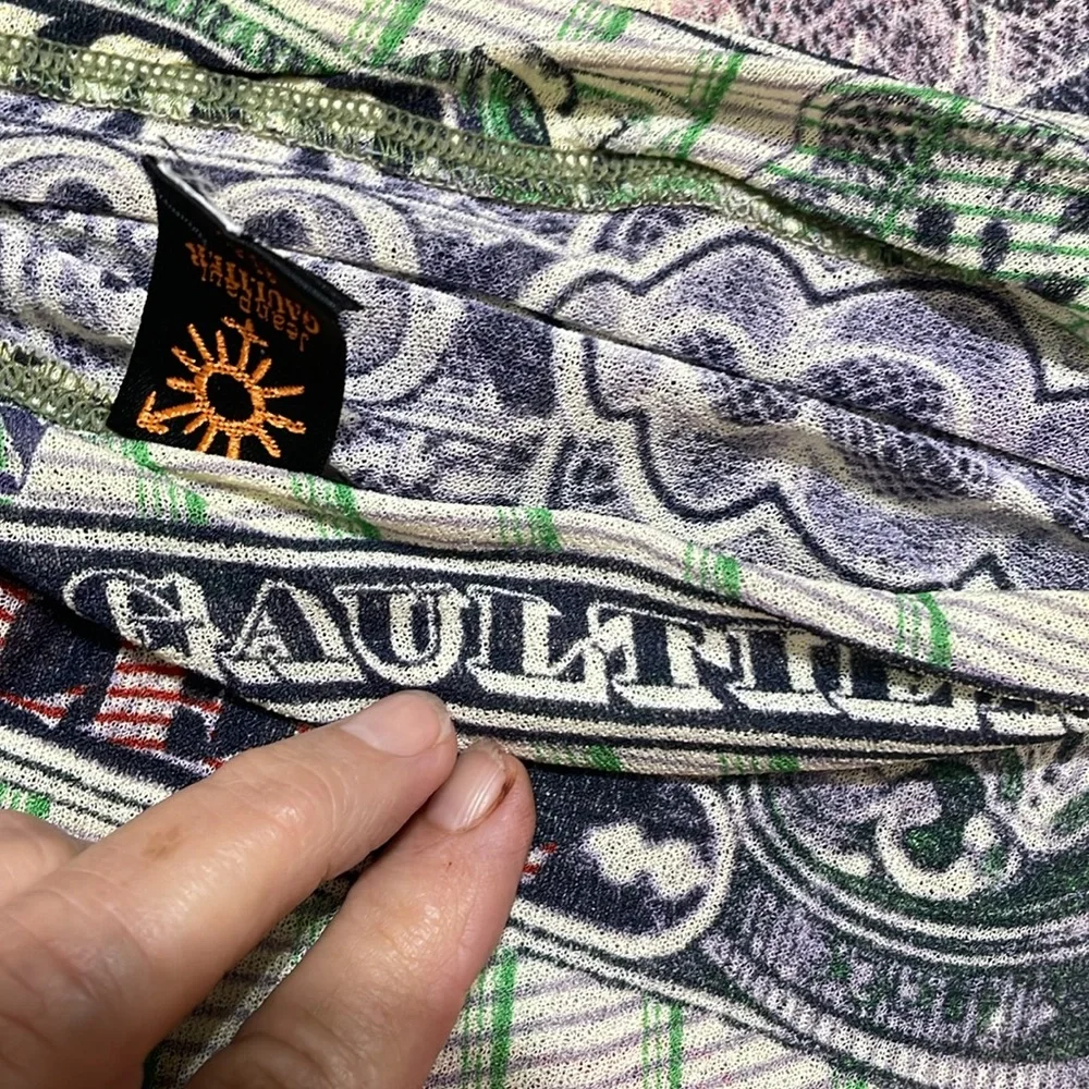 Jean Paul Gaultier | Tops | Jean Paul Gaultier Soleill Sheer Long ...